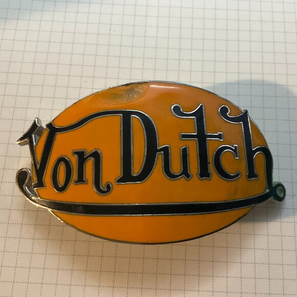Von Dutch | Accessories | Von Dutch Buckle Vintage 99s Or Early 2000s ...